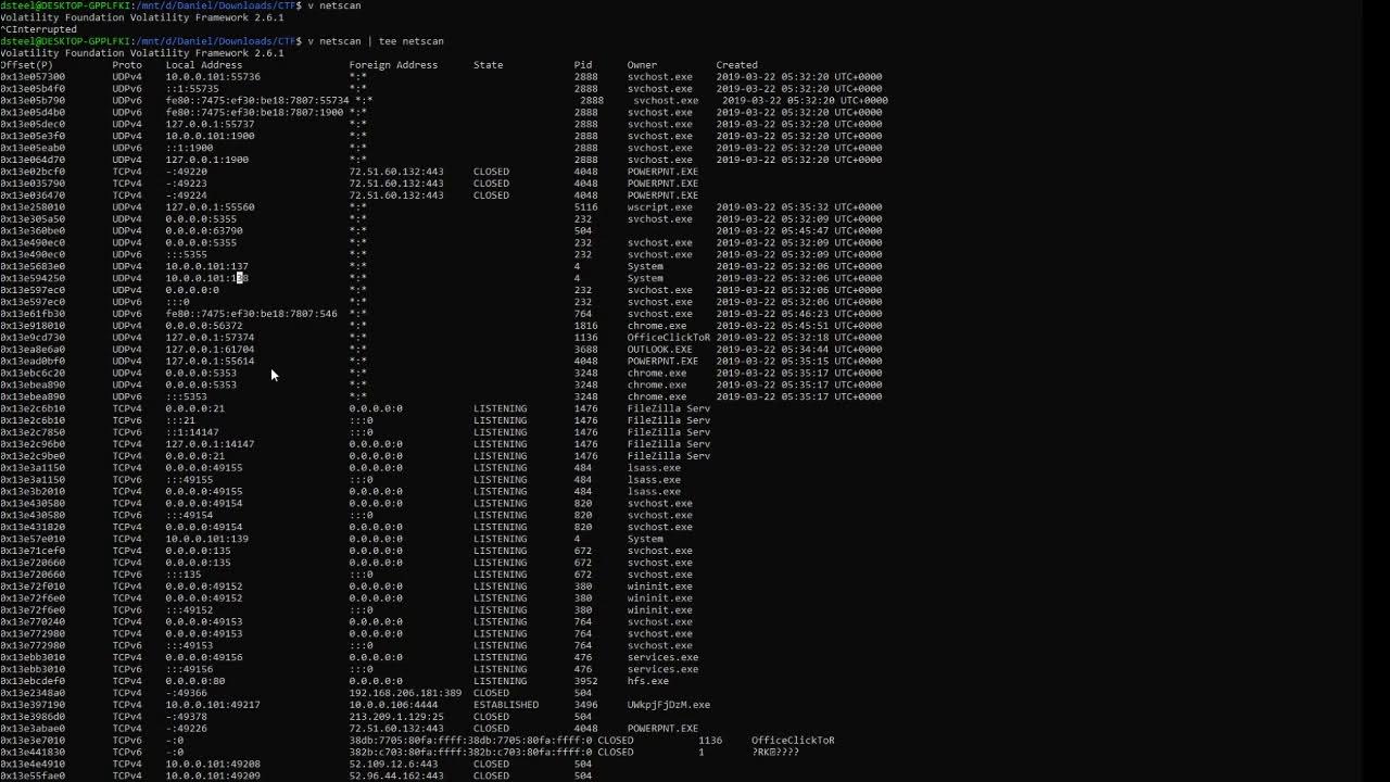 DEFCON 2019 Memory Forensics CTF (Solution) - YouTube