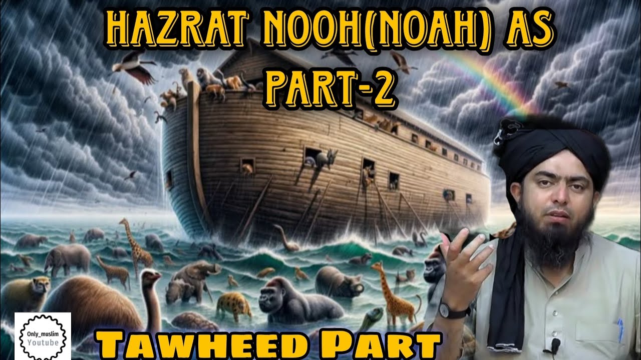 Story of Hazrat Nooh A.S | PART 2 | Toheed Part | @Onlymuslimyt #engineermuhammadalimirza #noah ...