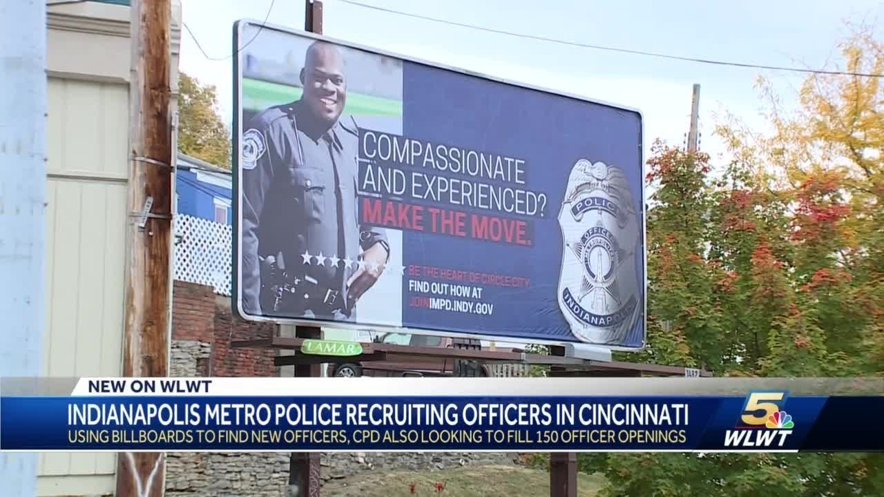 Indianapolis Metropolitan Police Department recruiting billboards ...