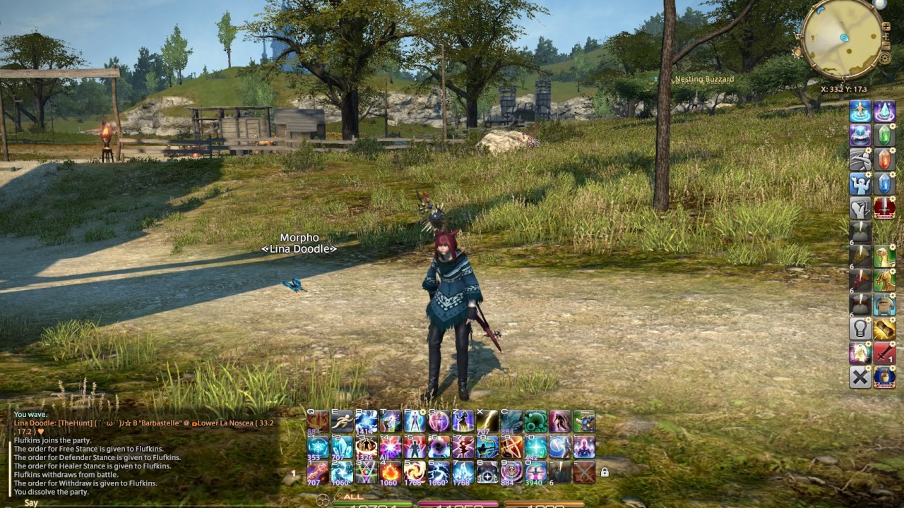 ff14 UI demonstration - YouTube