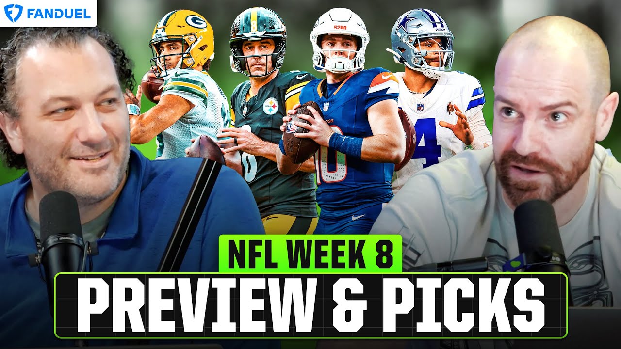 NFL Week 8 Preview & Picks: EVERY GAME! - YouTube