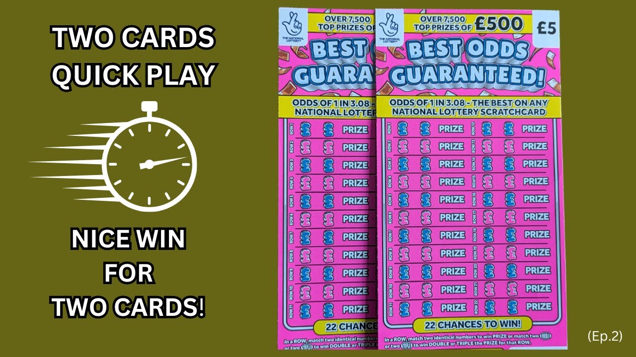 Two Cards Quick Play. Best Odds Guaranteed. Scratch Cards from the UK ...