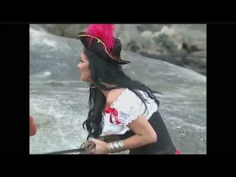 Helen Ganzarolli   Pirata   Mostrando o rabo gostoso !!!
