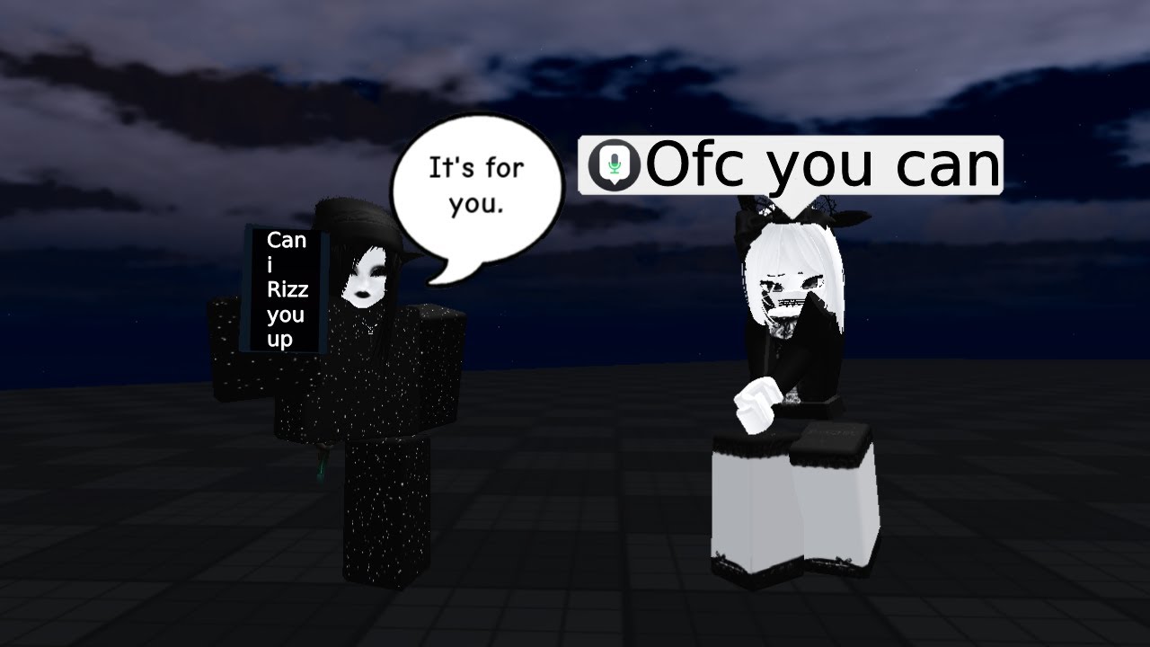 Roblox BLADE BALL VOICE CHAT also i Rizz up a girl - YouTube