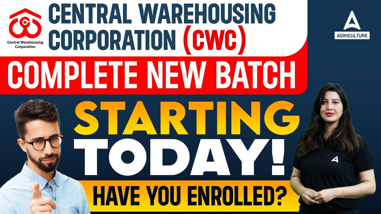 Central Warehousing Corporation (CWC) | Complete New Batch Started ...