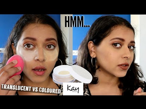 *NEW* Kay Beauty Loose Powders | Review + Wear Test | Translucent vs ...