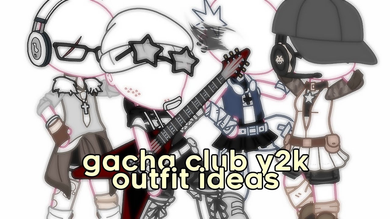GACHA CLUB Y2K Outfit Ideas: y2k, acubi, rockstar gf [Odette's Lacemade ...