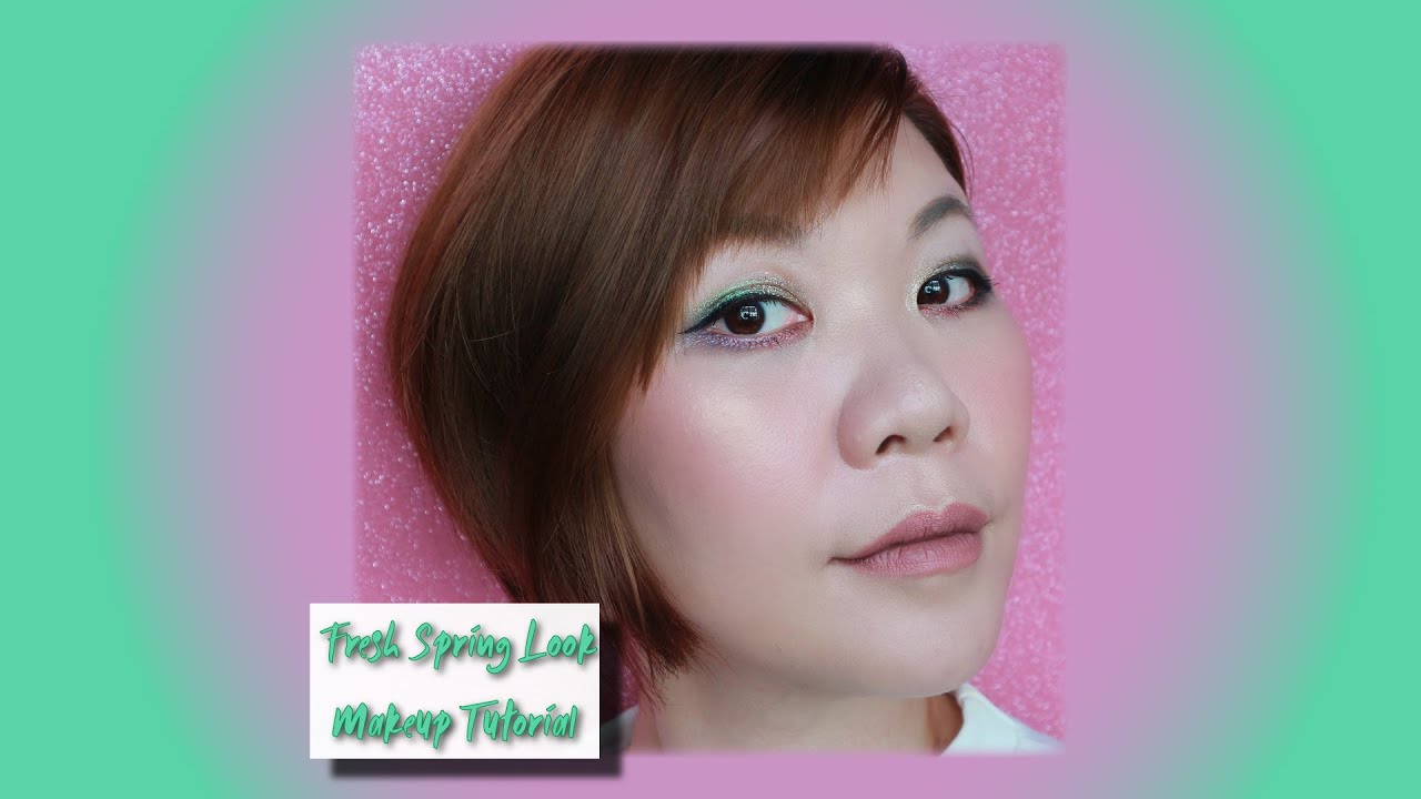 Fresh Spring Makeup Look Tutorial - YouTube