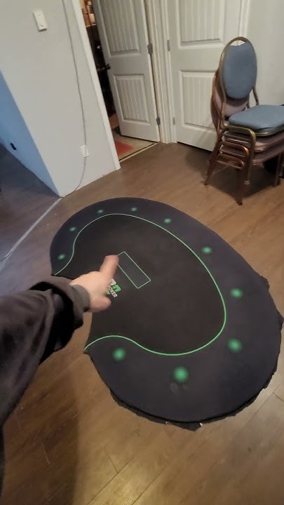 Cleaning The RFID Poker Table #cleaning #shorts - YouTube