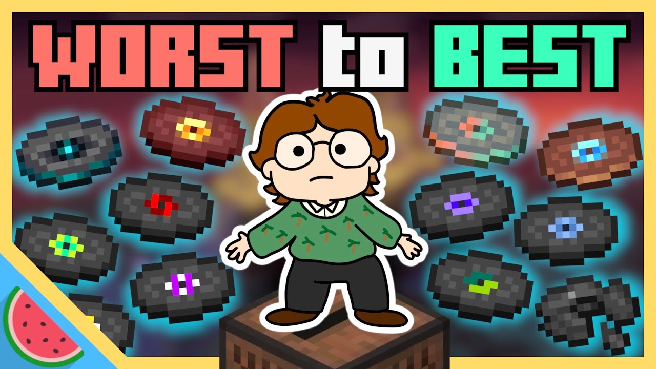 Every Minecraft Music Disc Ranked From WORST to BEST (2010-2025) - YouTube