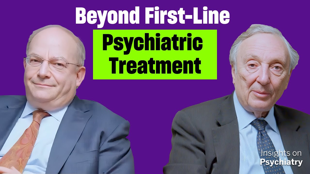 Beyond First-Line Psychiatric Treatment | Joshua Berman, MD, PhD - YouTube
