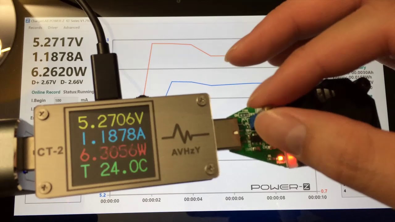 The upgraded version of the interesting USB meter - YouTube