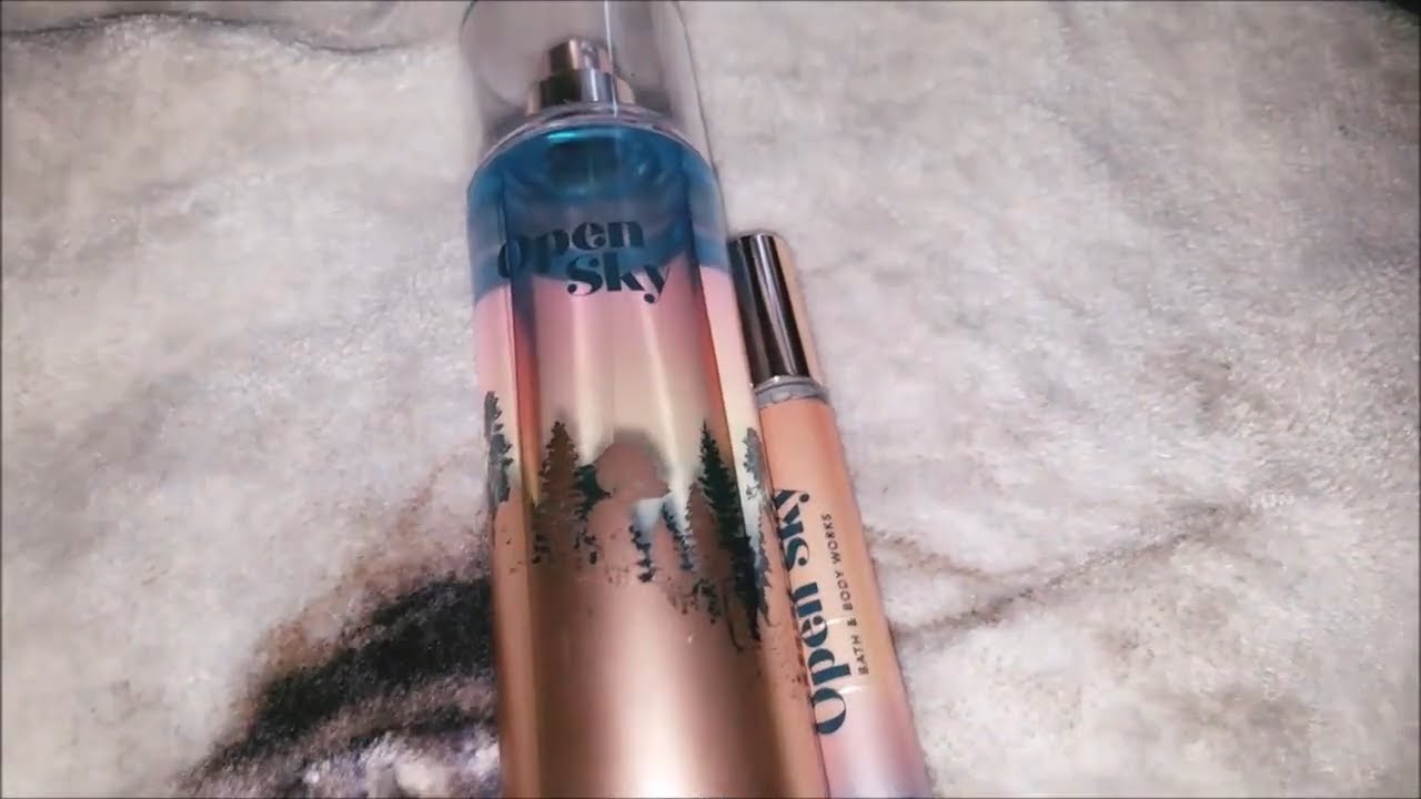 Bath & Body Works Open Sky Review Fragrance Mist and Perfume - YouTube