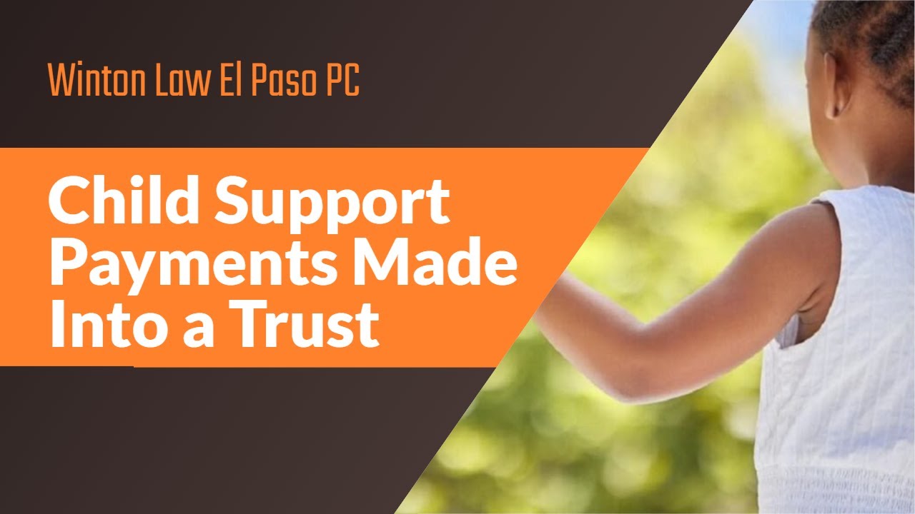 Child Support Payments Made Into A Trust YouTube child-support-payments-made-into-a-trust-youtube