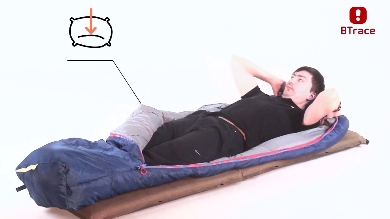 Спальный мешок BTrace - SNUG - YouTube