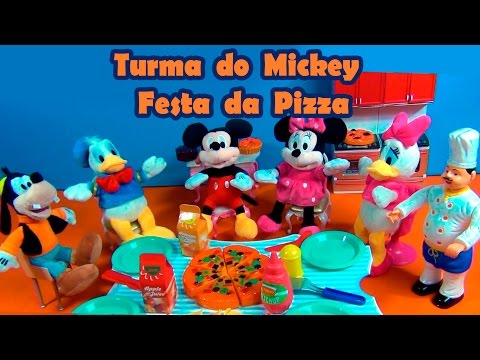 TURMA DO MICKEY BRINCA - FESTA DA PIZZA com GIOVANNI MASTER CHEF Italiano #TiaCris #TurmadaMonica