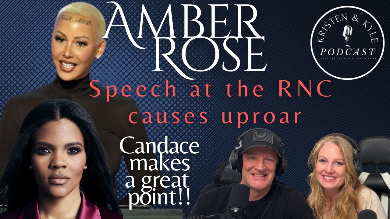 Amber Rose SHOCKING Speech at RNC - Candace Owens Reacts - YouTube