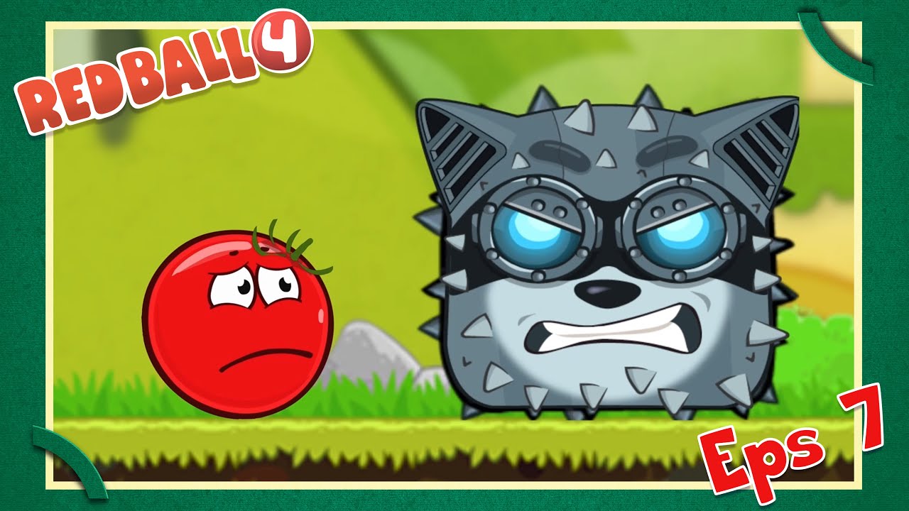 Red Ball 4 Animation | Tomato Hero Ball Fight Raccoon Boss & Bilberry ...