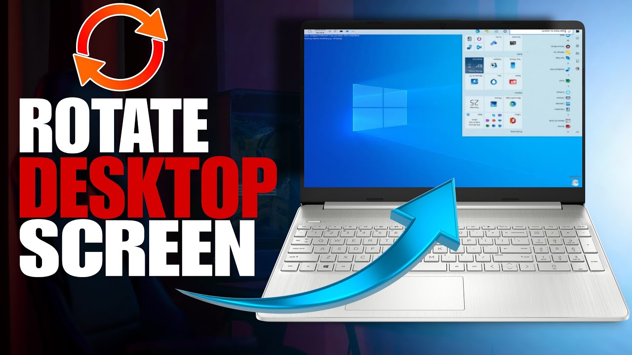 How to rotate laptop screen - Fix screen rotate problem PC & Laptop ...