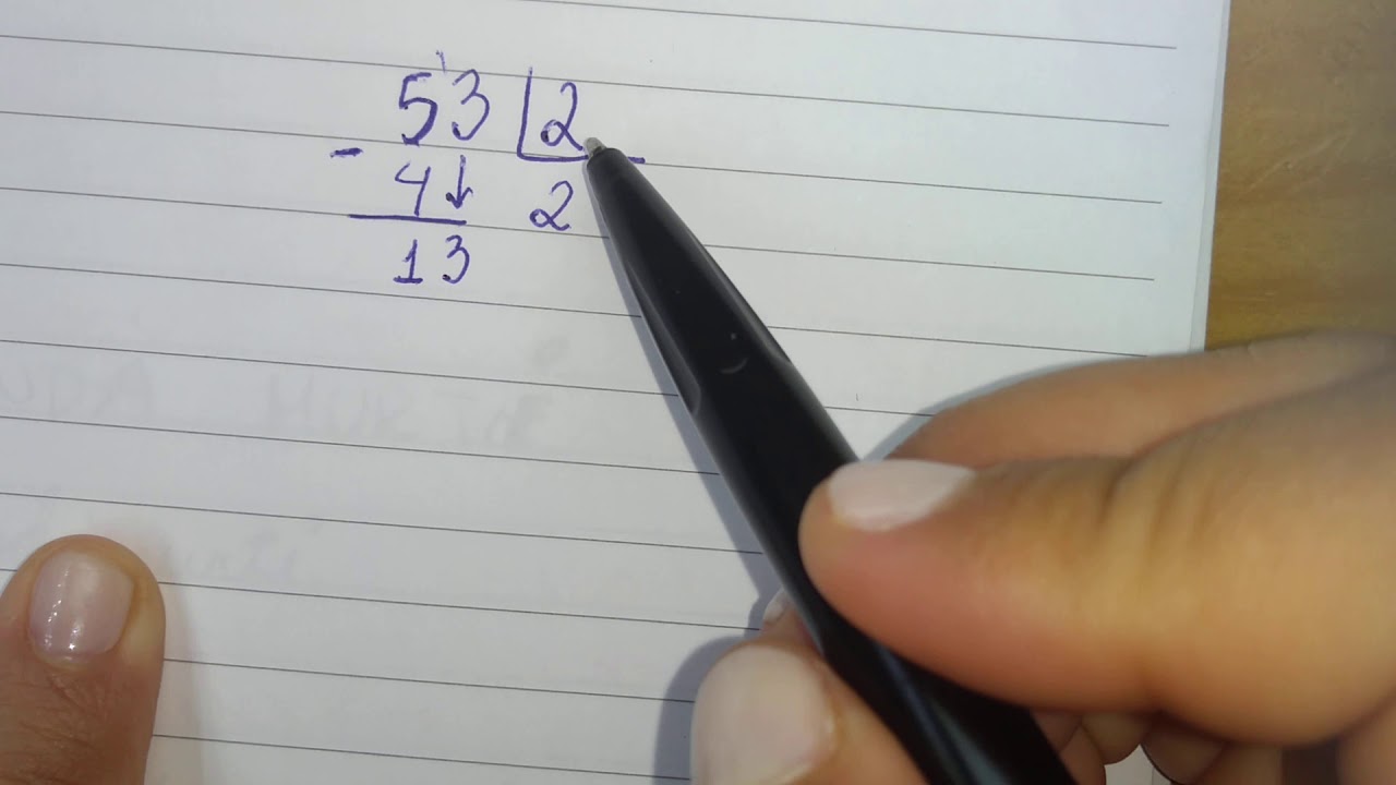 53/2 (53 dividido por 2) - YouTube