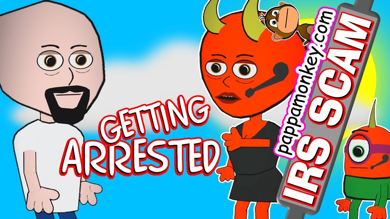 IRS Scammer gets so Angry over Electronic Transfer (animated) - YouTube