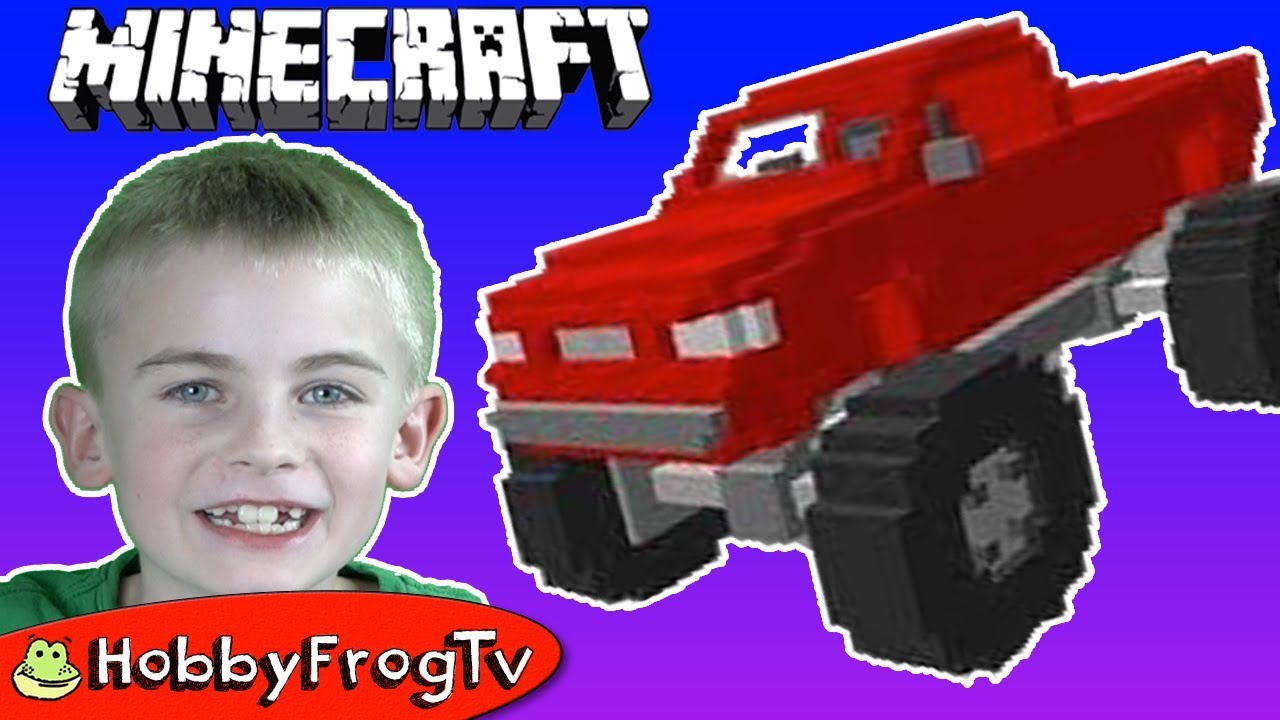 Minecraft Monster Truck Mod With HobbyFrog - YouTube