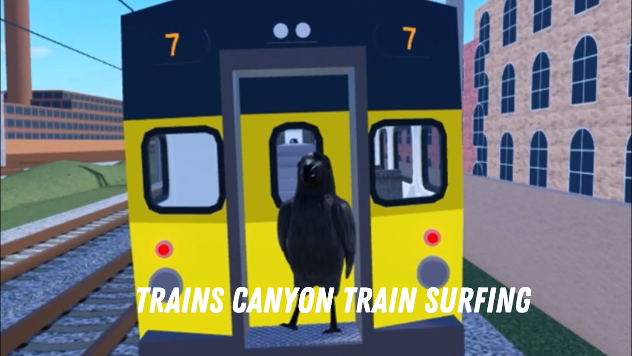 Trains canyon train surfing - YouTube