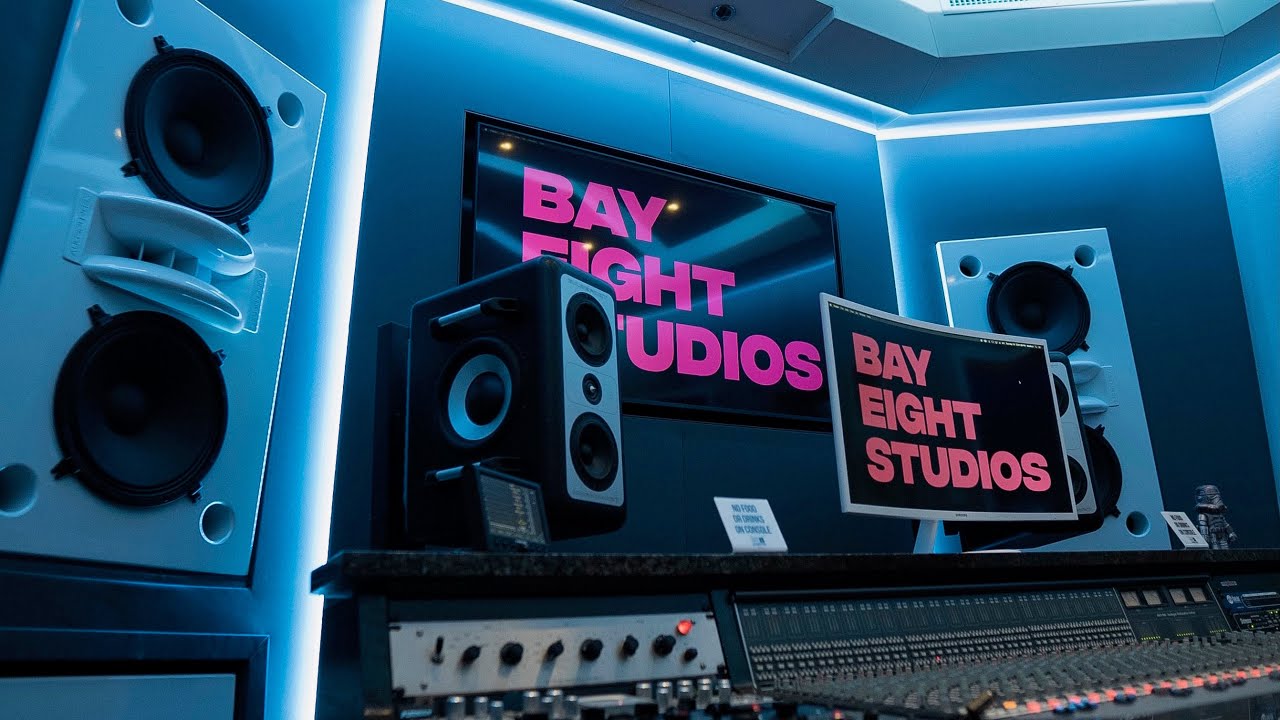 Bay Eight Recording Studios Miami - Video Tour 2 - YouTube
