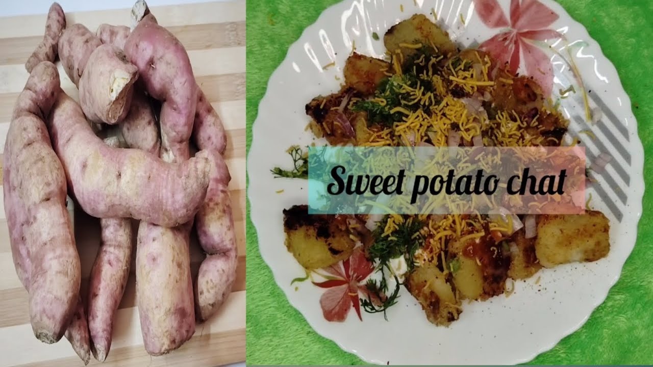 tasty,spicy and tangy sweet potato chat that must try in monsoon😋😋😋 ...