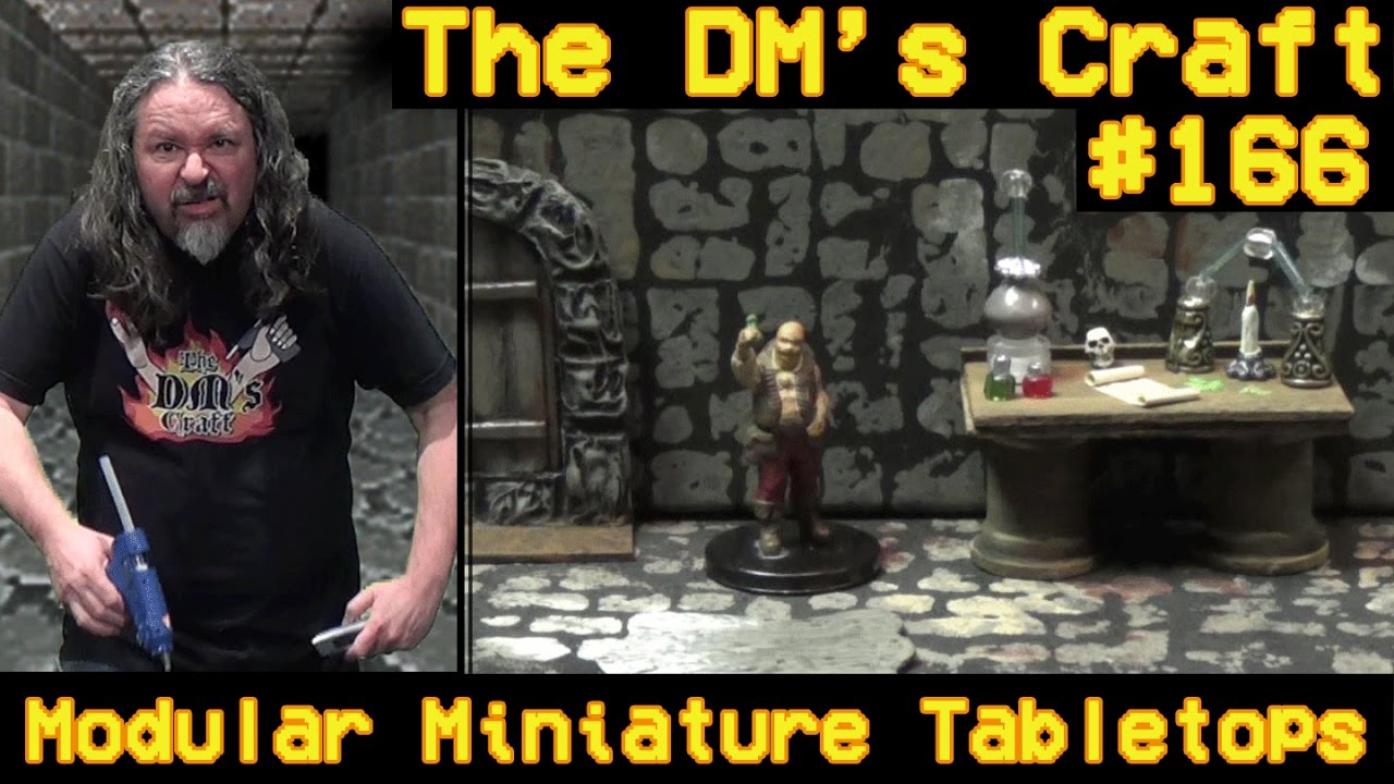 DIY Modular Miniature Tabletops for D&D (DM's Craft #166) - YouTube