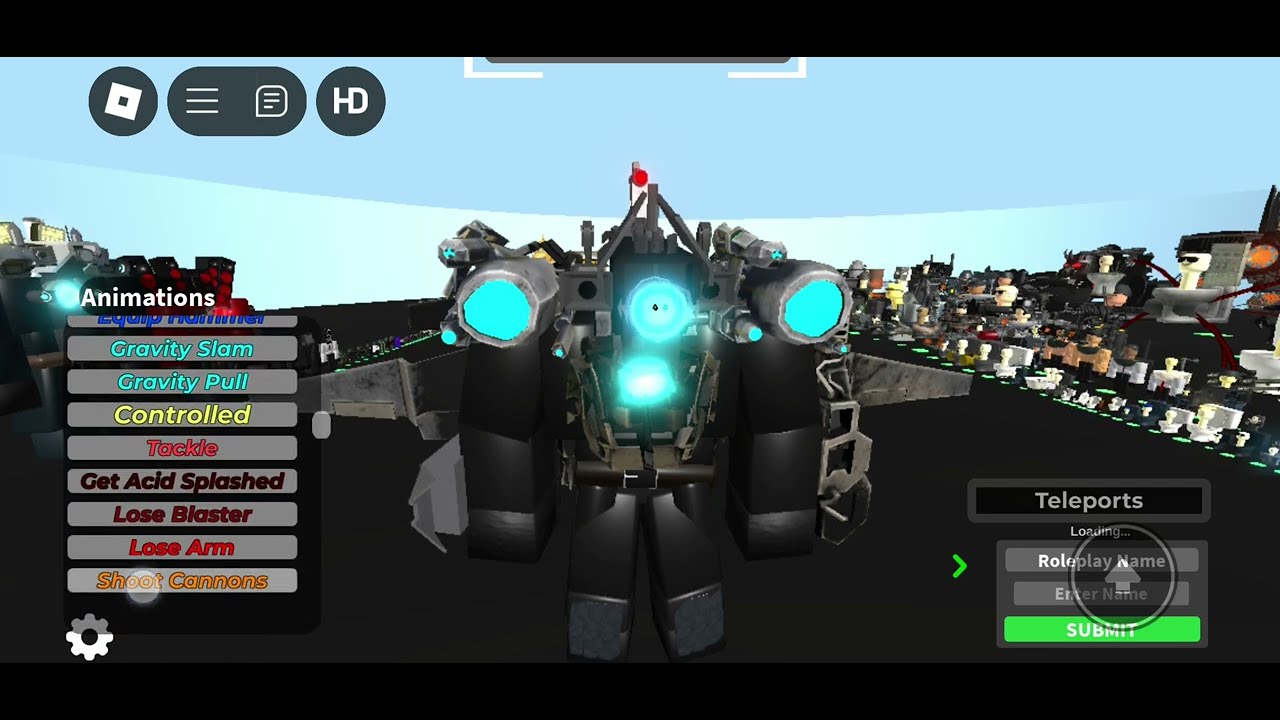 (Unfinished) Titan Cameraman 3.0 In Ultimate Toilet Roleplay 2 - YouTube