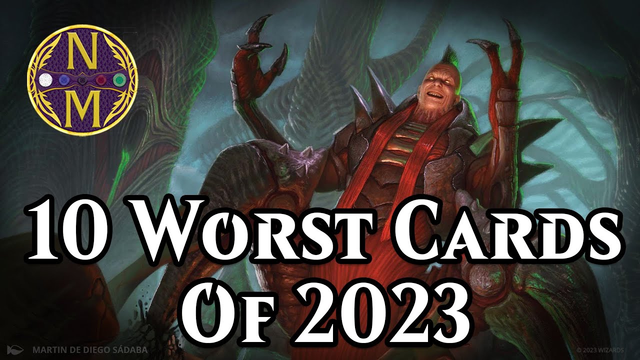 The WORST Magic: the Gathering Limited Cards of 2023 - YouTube