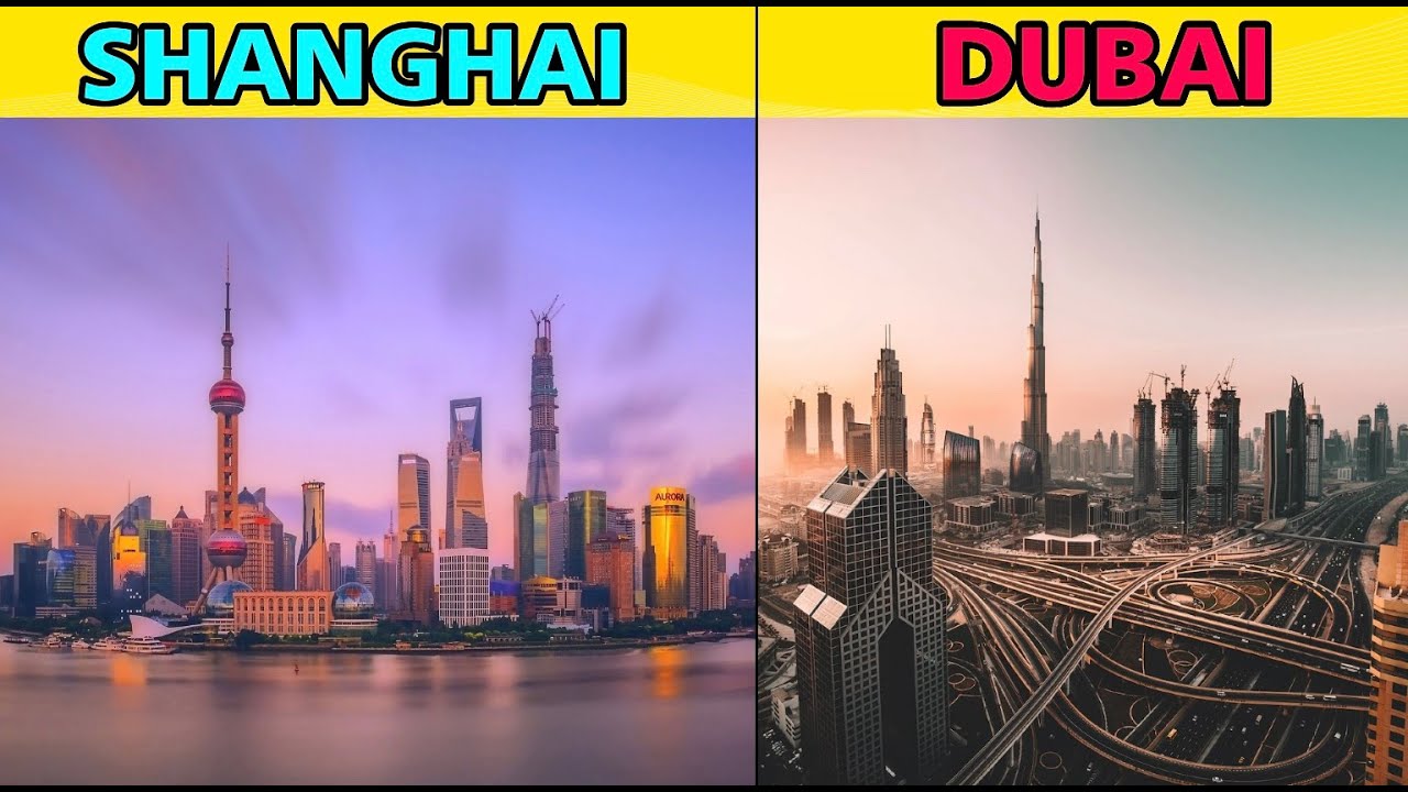 SHANGHAI VS DUBAI COMPARISON VIDEO || कितना आगे है शंघाई पूरा देखो ...