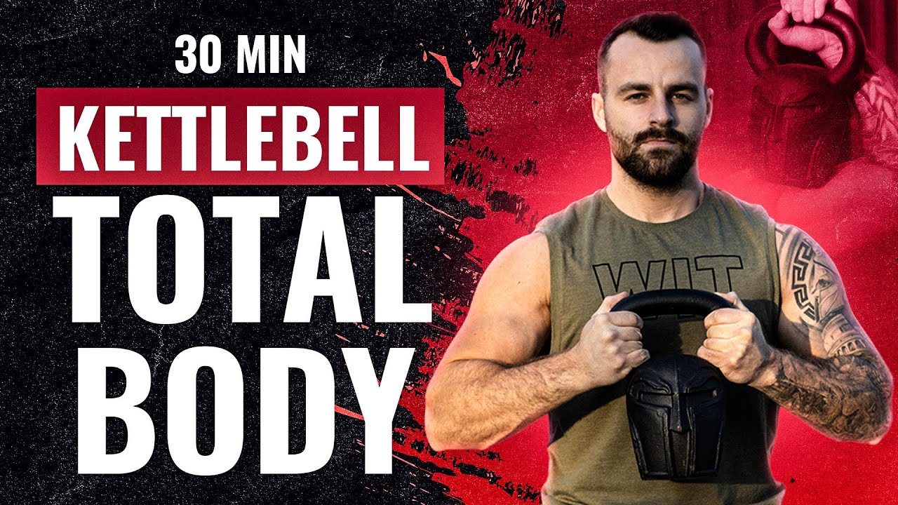 Full-Body Kettlebell Workout At Home | Spartan Shred - Day 13 - YouTube