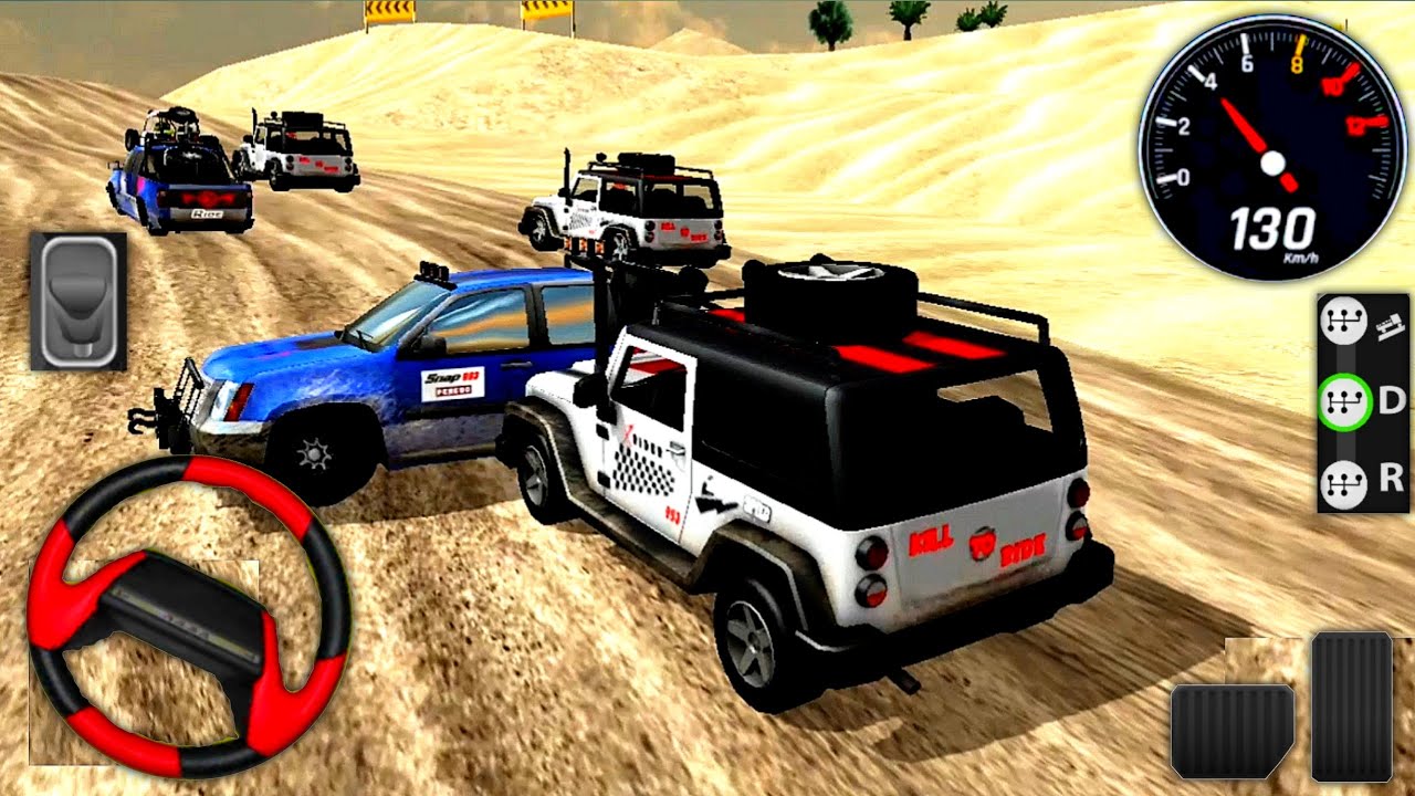 4x4 Off-Road racing simulator 3D - Real SUVs jeep offroad driving ...