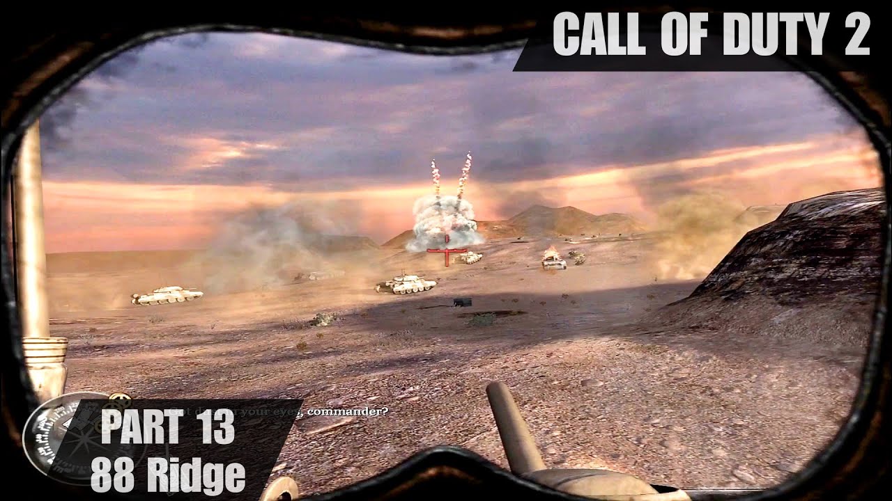 Call of Duty 2 Gameplay Walkthrough Part 13 - British Campaign - 88 ...
