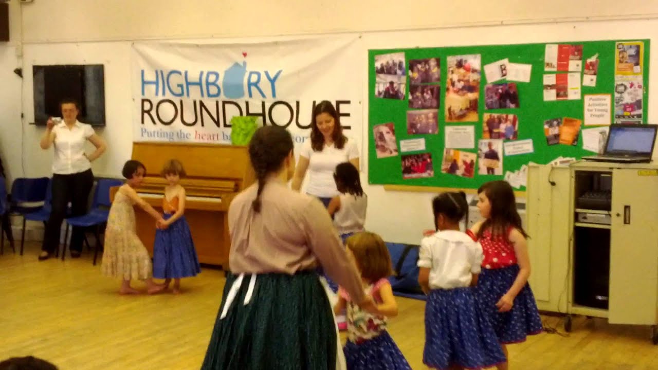 dancing at hungarian school - YouTube