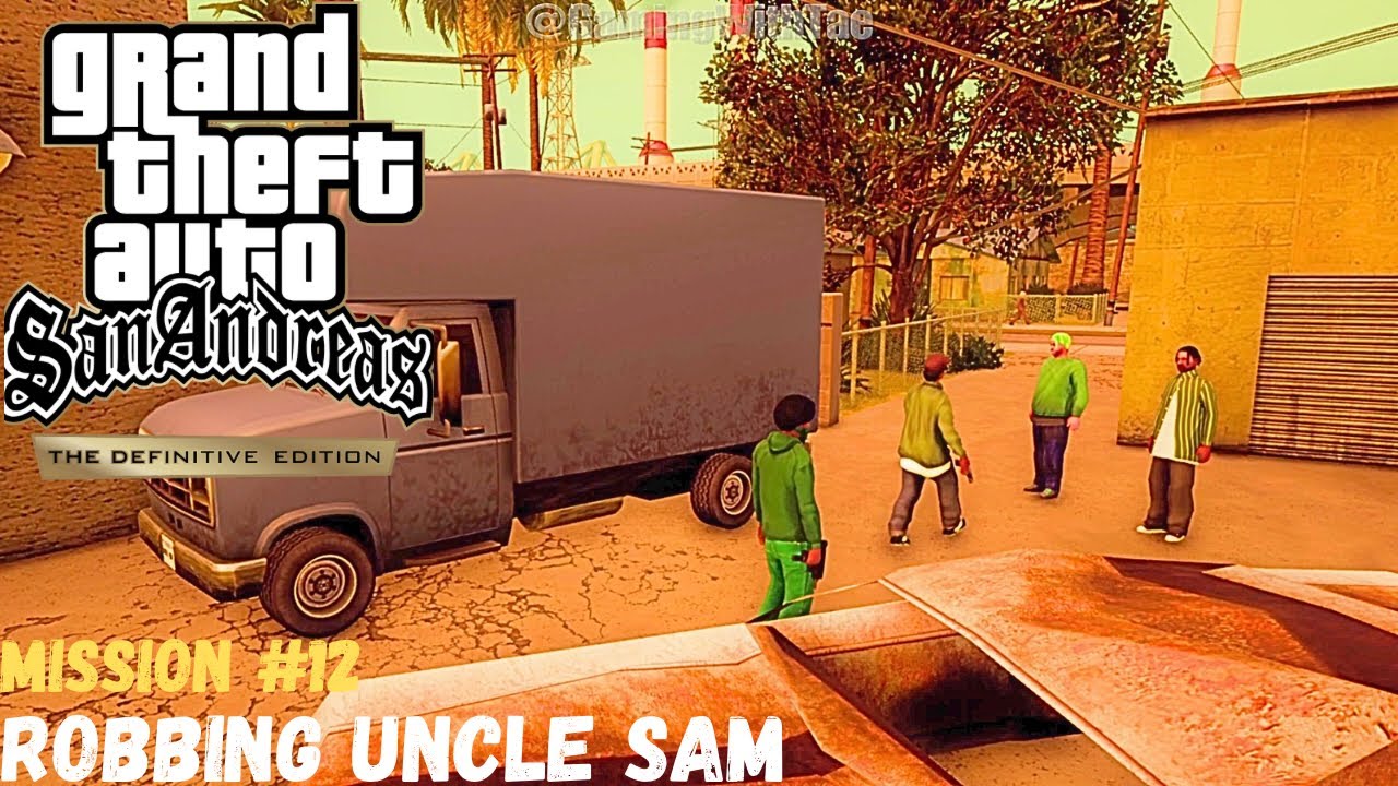 GTA San Andreas Definitive Edition - Mission #12 - Robbing Uncle Sam ...