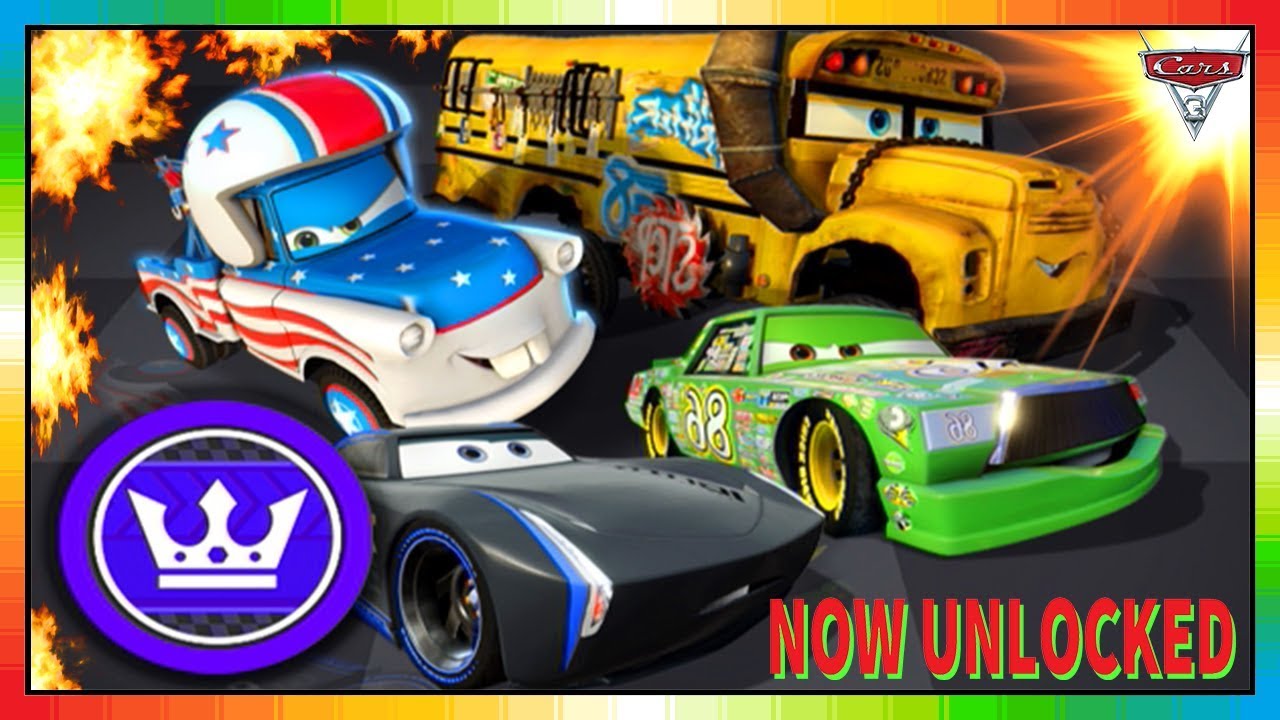 Cars 3 Driven to Win - gameplay - Jackson Storm, Mater the Greater ...