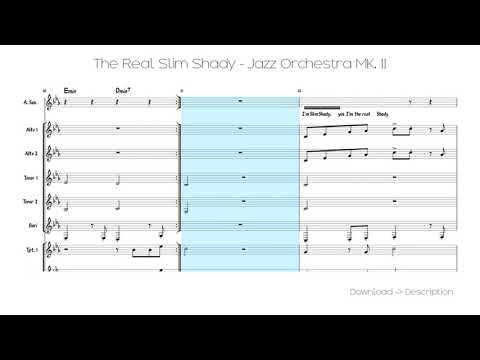 🎶 The Real Slim Shady - Jazz Orchestra MK. II 🎸🎸