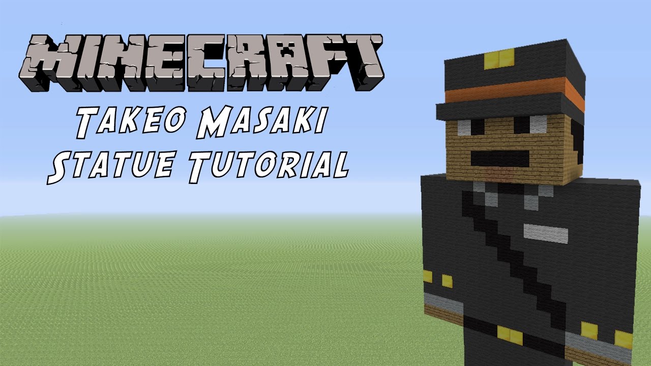 Minecraft Tutorial: Takeo Masaki (COD Zombies) Statue - YouTube