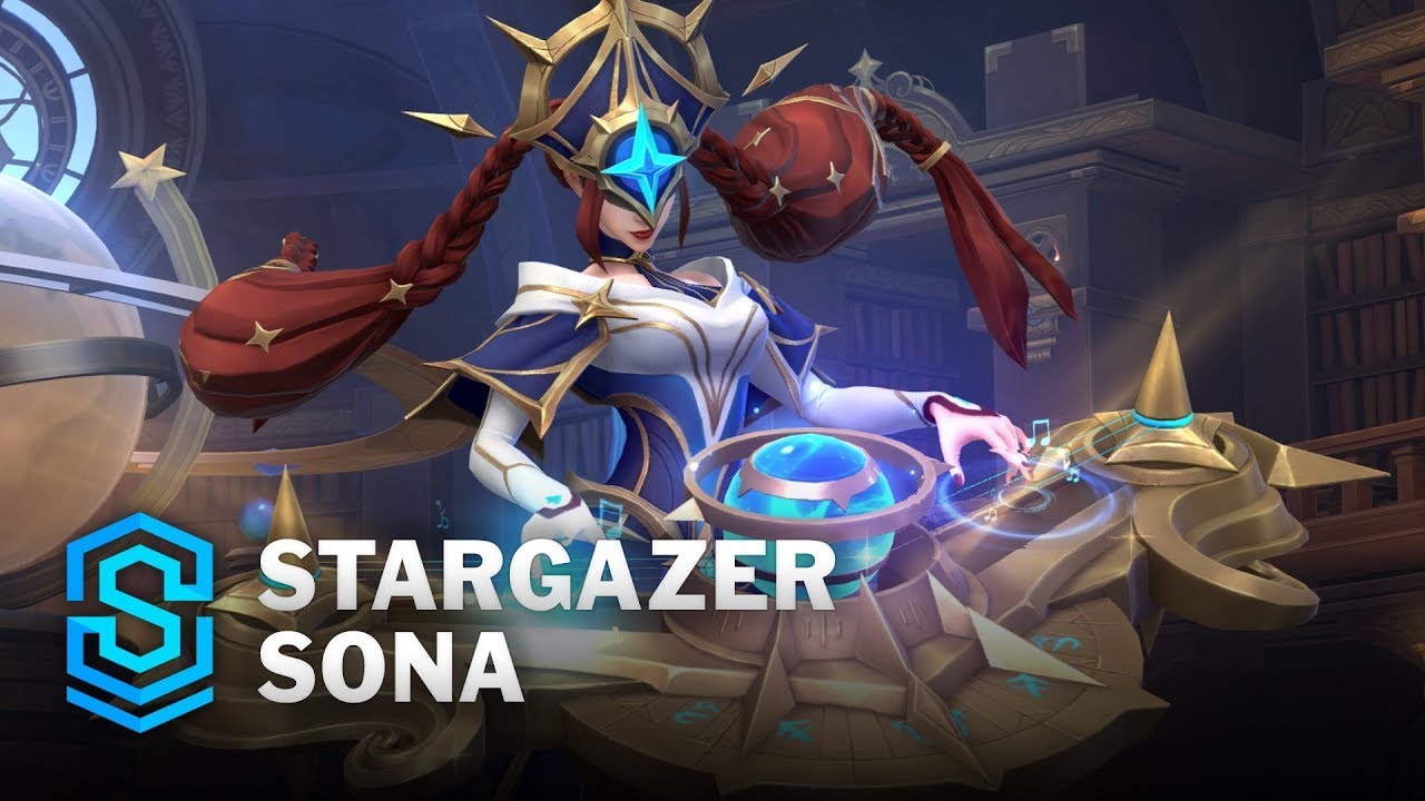 Stargazer Sona Wild Rift Skin Spotlight - YouTube