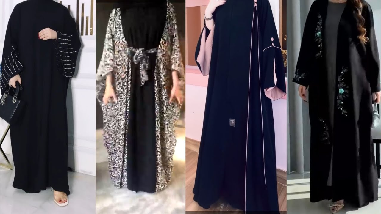 Modern fashionable Muslim abaya Designs # Charming collection - YouTube