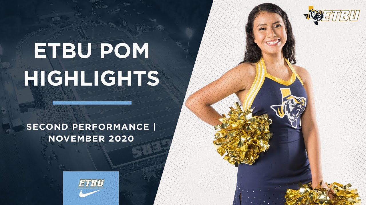 ETBU Pom | Fall Performance 2 | November 2020 - YouTube