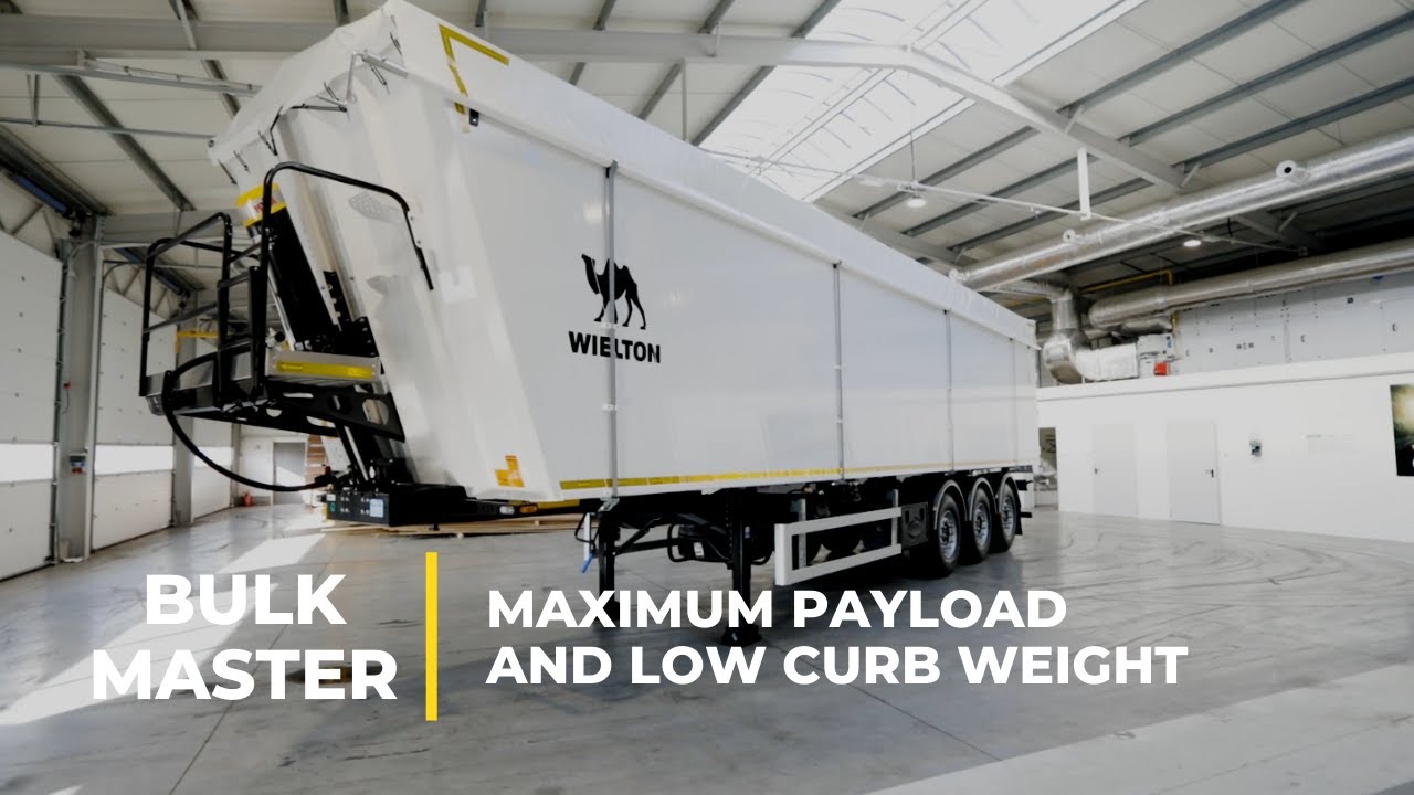 Wielton | Aluminium Tipper Bulk Master - YouTube