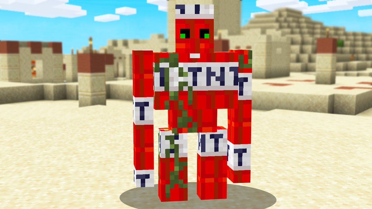 Crafting New Golems In Minecraft! - YouTube