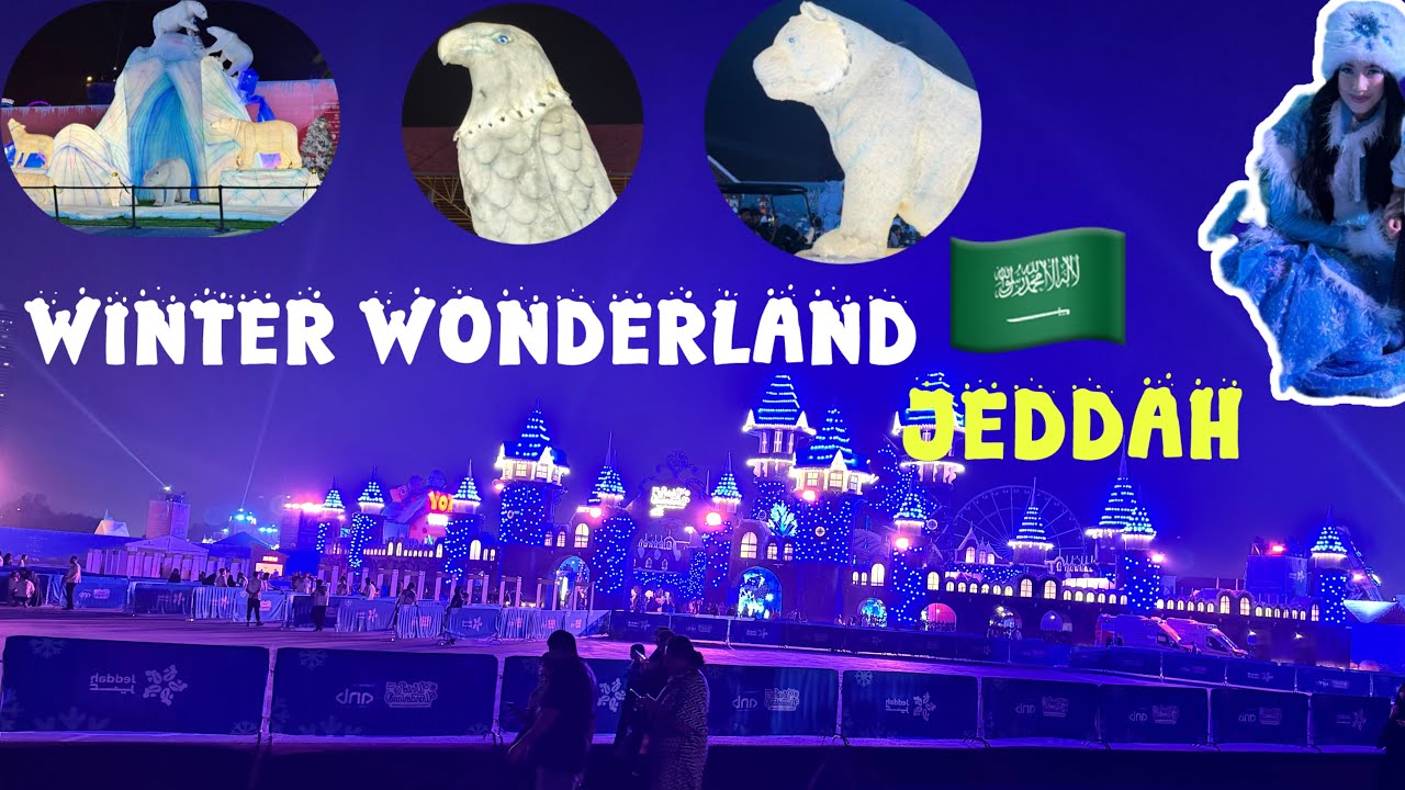 Winter Wonder land in Jeddah - YouTube