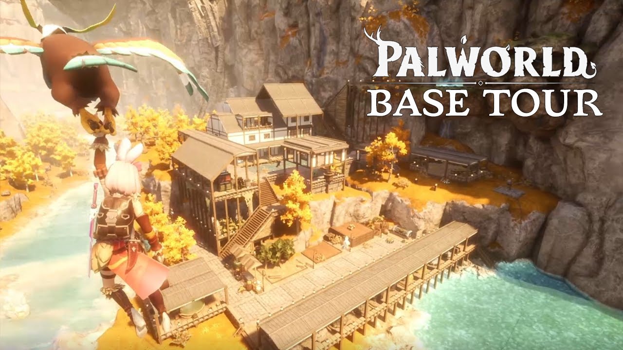 [팰월드] Japanese Small Base Tour [palworld Feybreak Update] Youtube