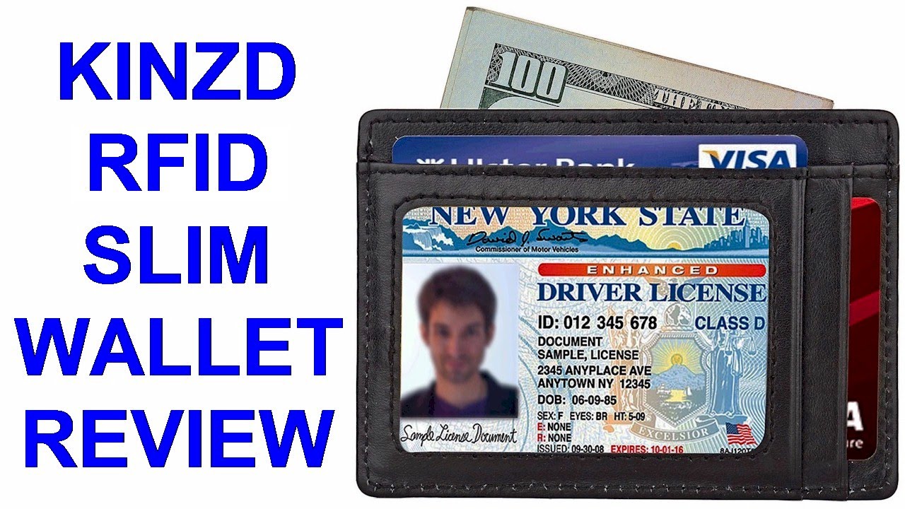 Kinzd Slim Front Pocket RFID Leather Wallet Review - A Great Find On ...
