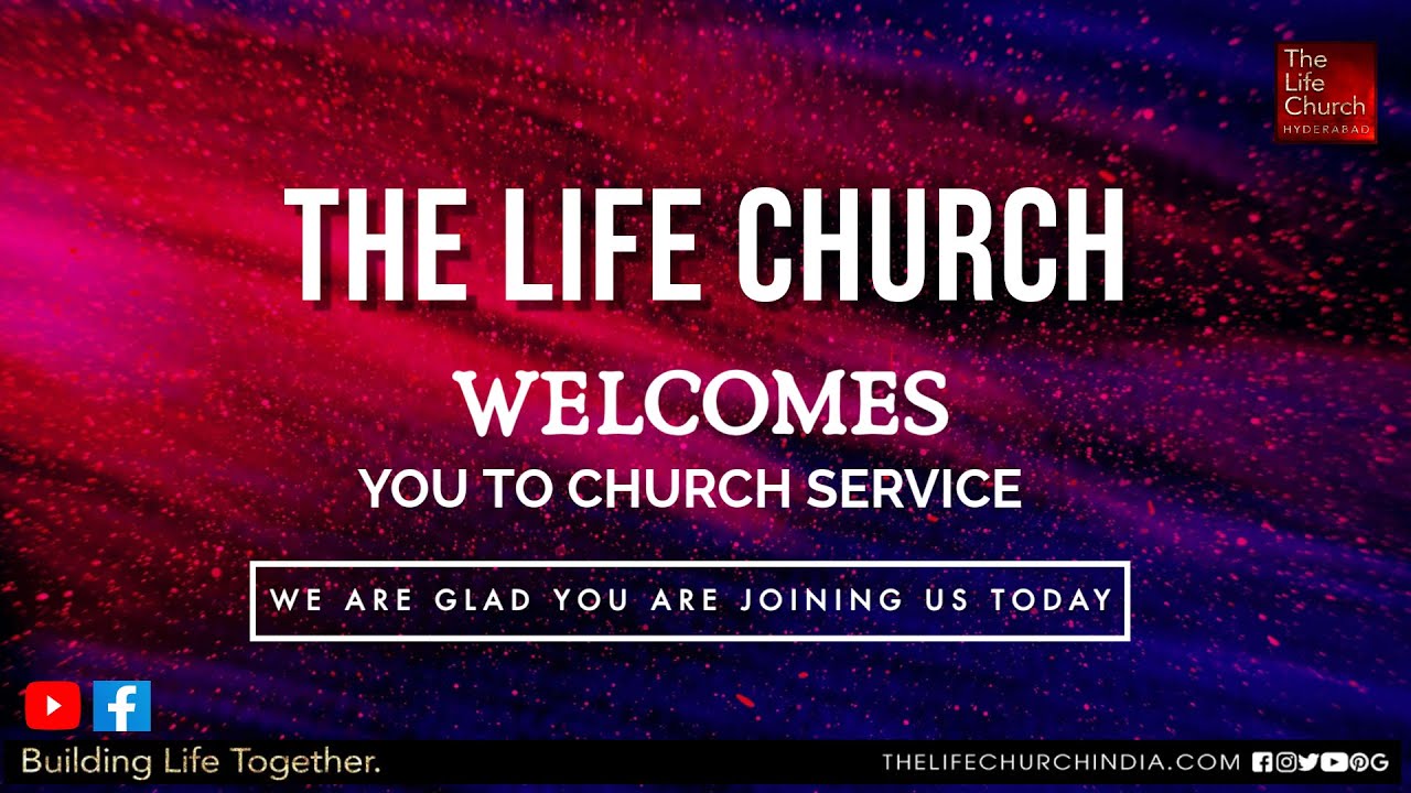 The Life Church, HYD | Sunday Evening Service | 17-11-2024 | LIVE ...